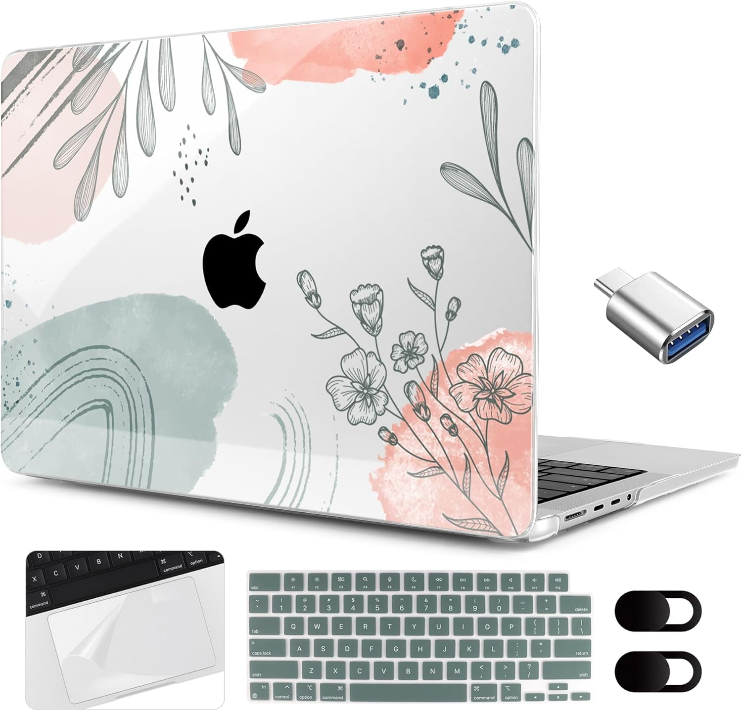 GZHJMY Case for M4 MacBook 16 inch Case 2024 2023 2021 (A3403/A3186 ...