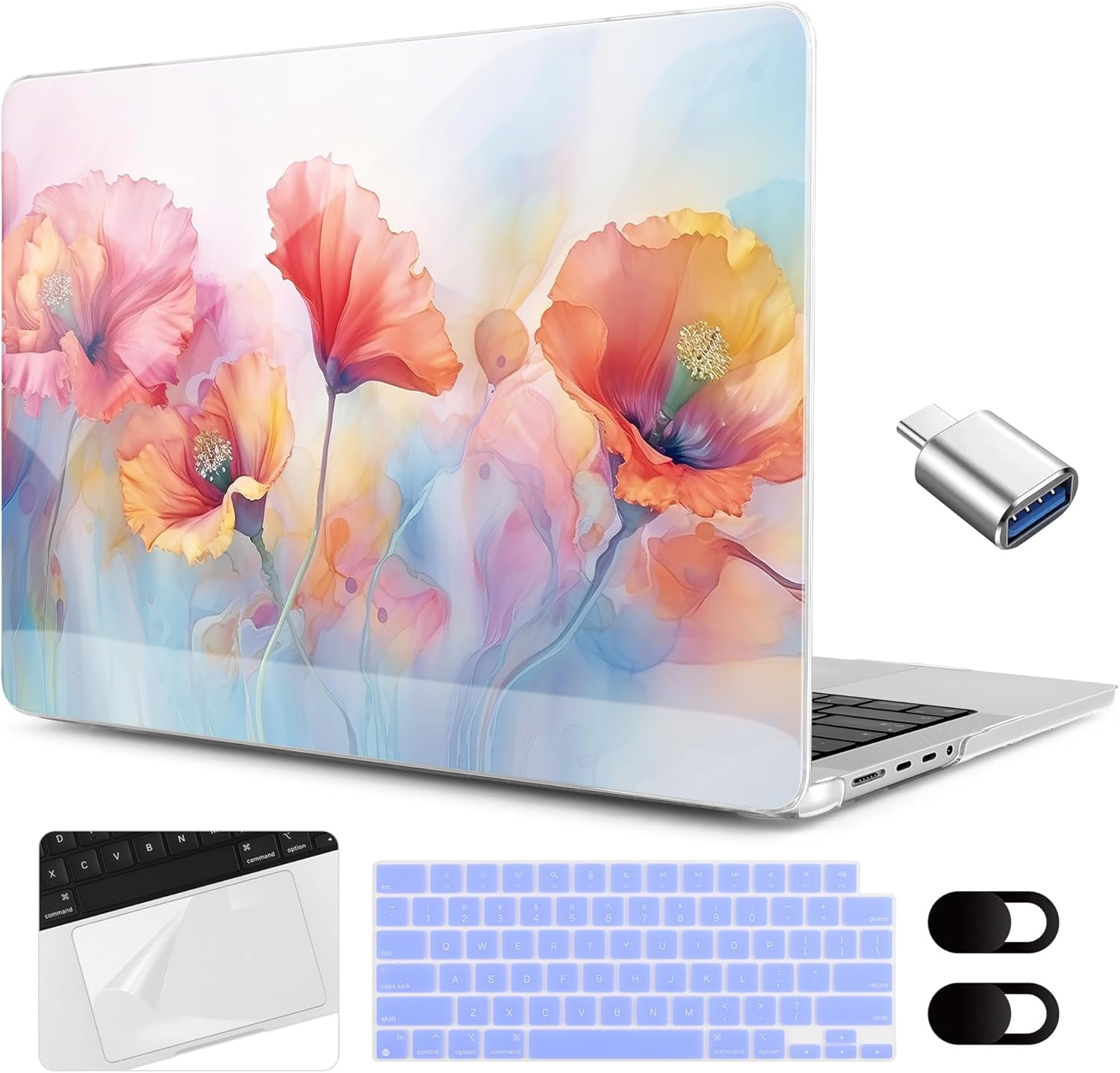 GZHJMY Case for M4 MacBook 16 inch Case 2024 2023 2021 (A3403/A3186 ...