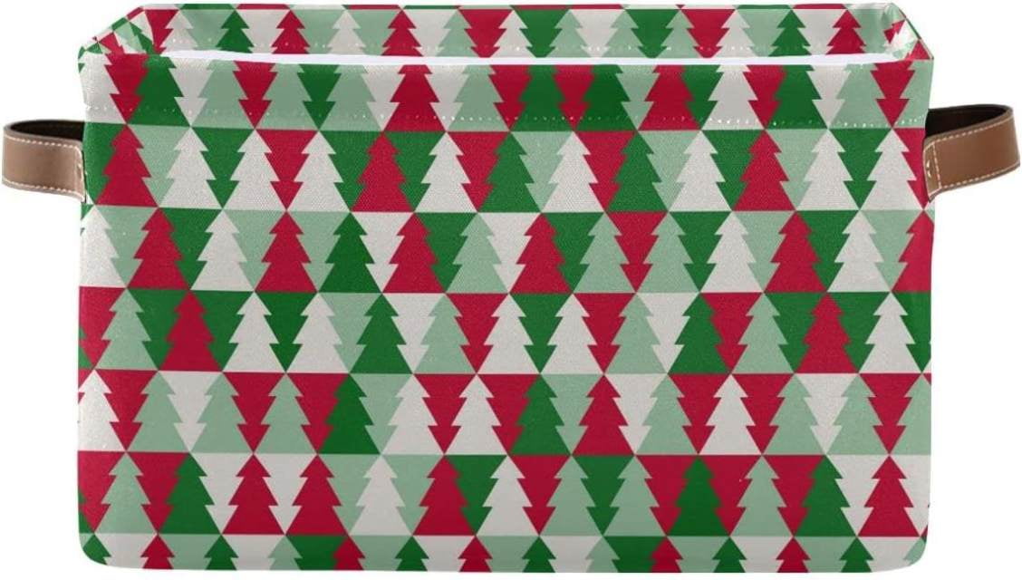 GZHJMY Christmas Tree Rectangular Storage Bin, Collapsible Toy Storage ...