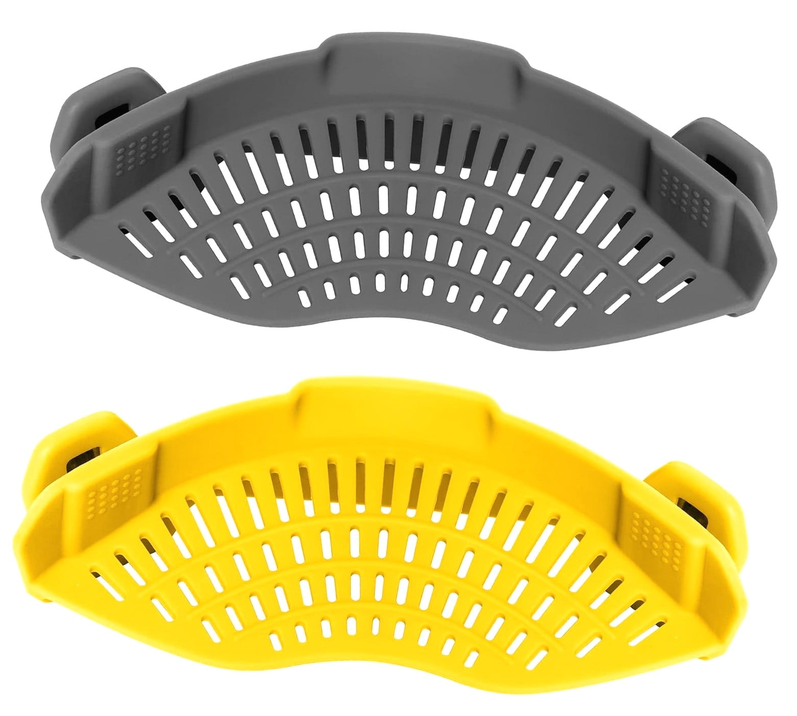 GZHJMY Clip Strainer, 2-Pack Food Strainer Pasta Drainer for Pasta ...