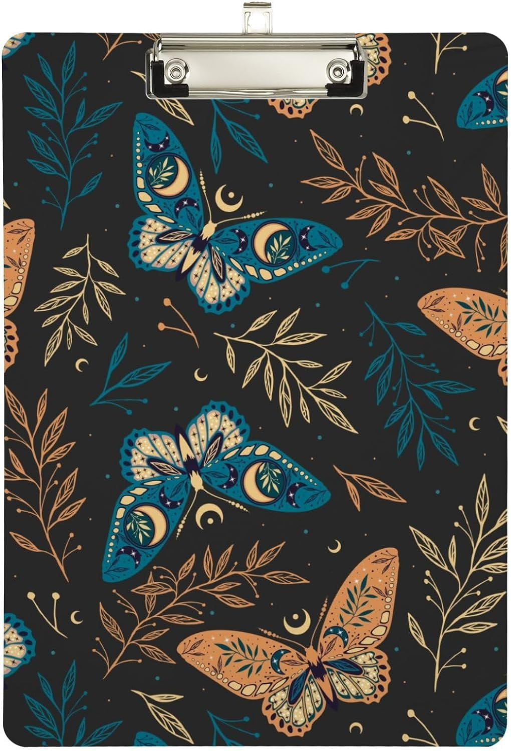 GZHJMY Clipboard for Classrooms Office Boho Magic Butterfly Plastic ...