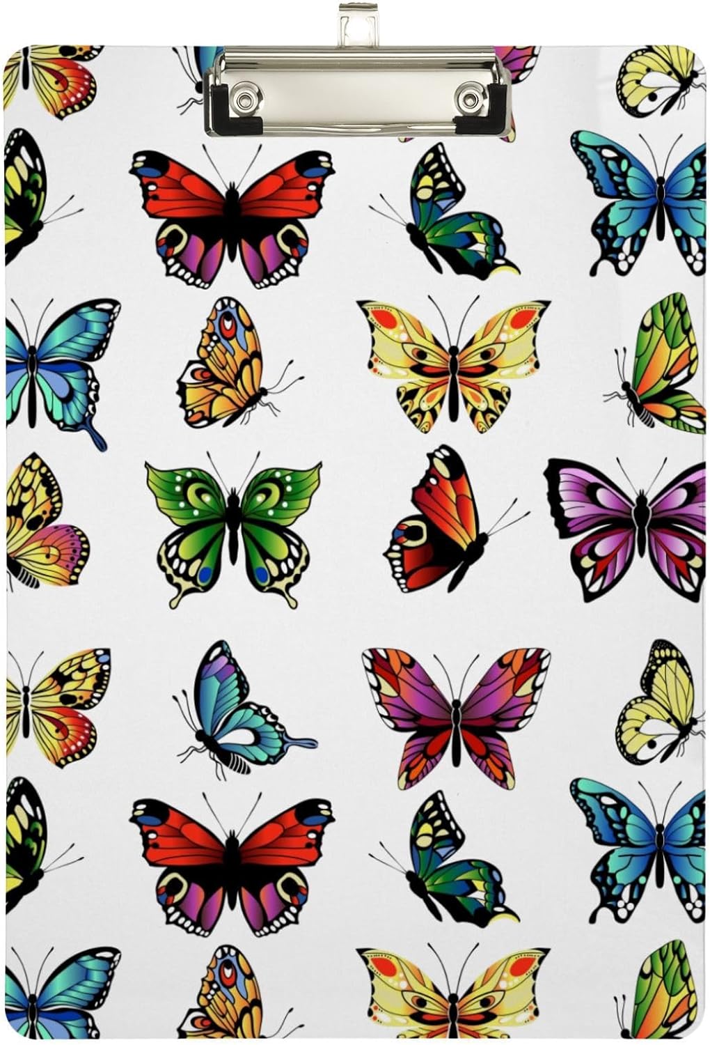 GZHJMY Clipboard for Classrooms Office Butterflies Plastic Clipboard ...