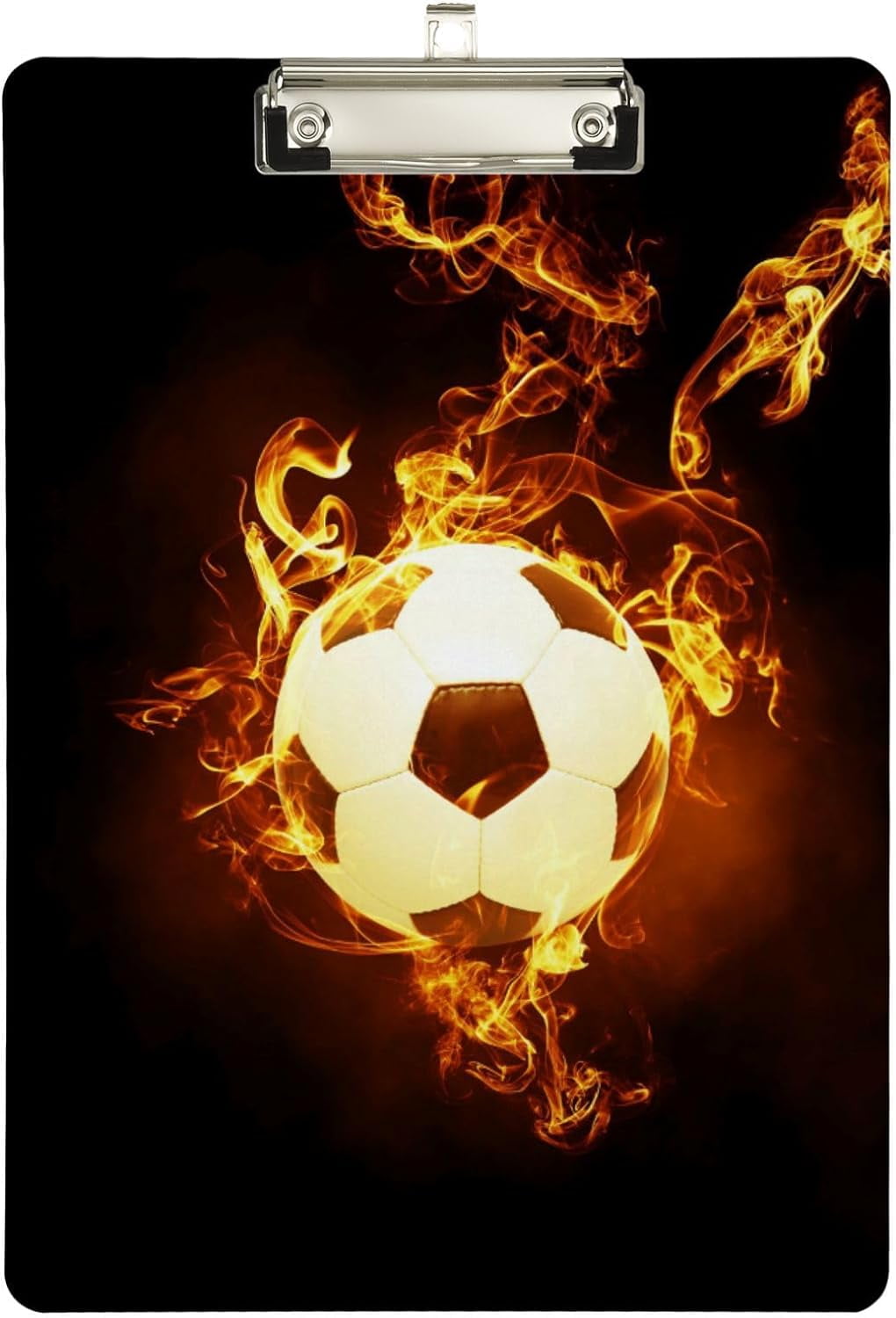 GZHJMY Clipboard for Classrooms Office Fire Soccer Football Clipboard ...