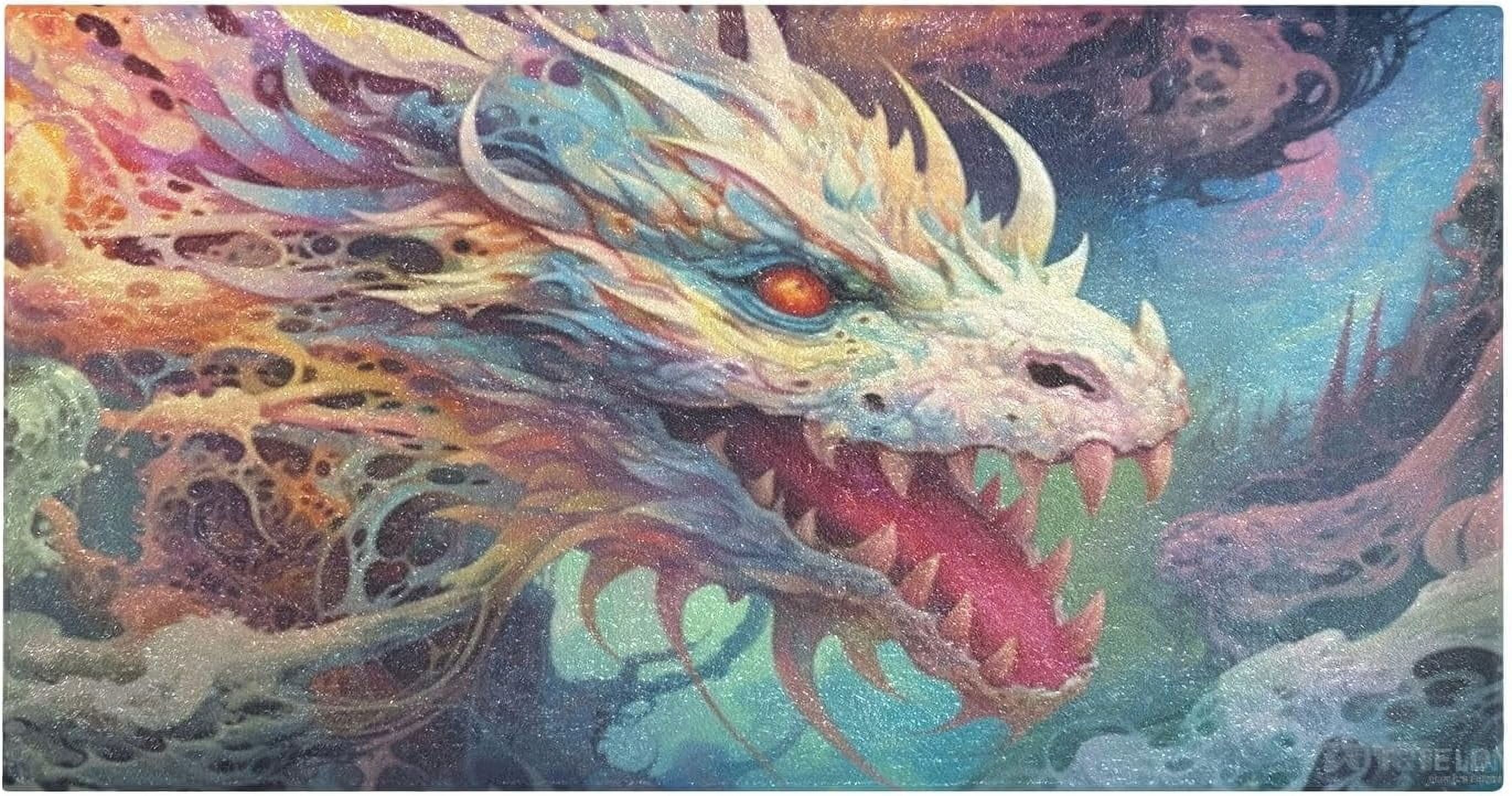 GZHJMY Colorful Dragon Bathroom Rugs Floor Mats Non-Slip Soft Absorbent ...