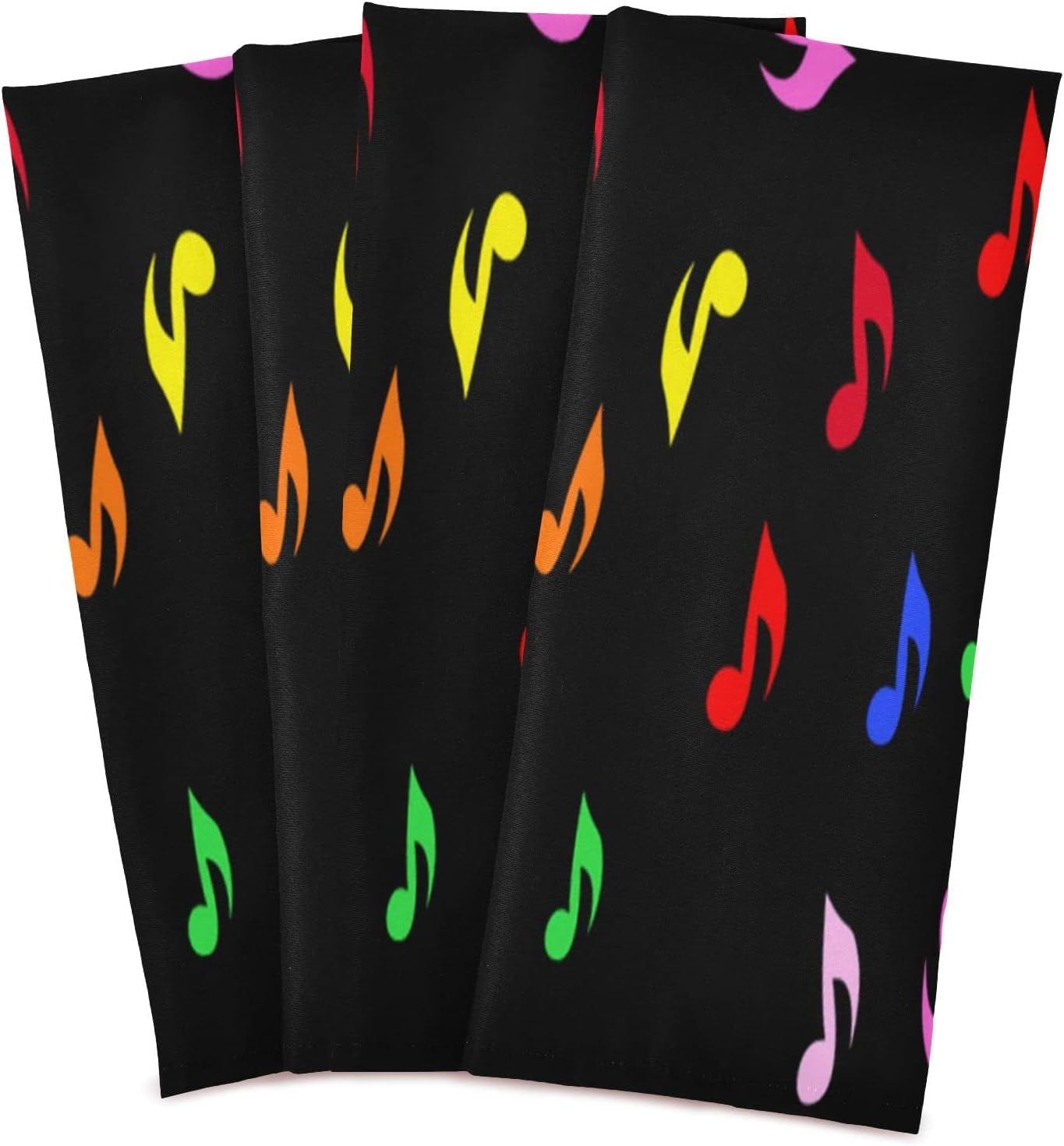 GZHJMY Colorful Music Notes Kitchen Dish Towel Set, Drying Kitchen ...