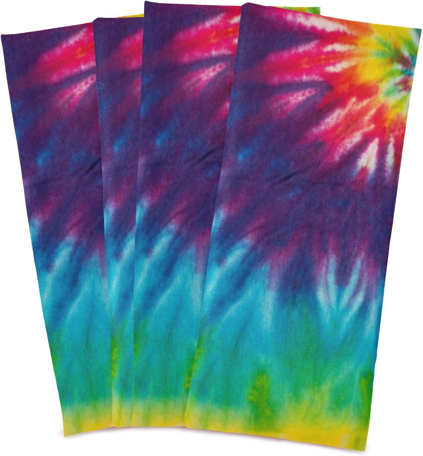 GZHJMY Colorful Tie Dye Design Swirl02 Kitchen Towel, Dish Towels Quick ...
