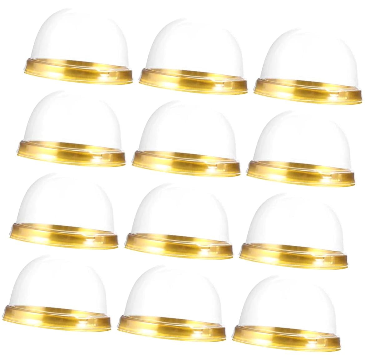 GZHJMY Containers Pie Container Cupcake Boxes 50pcs Clear Mini Cake Box ...