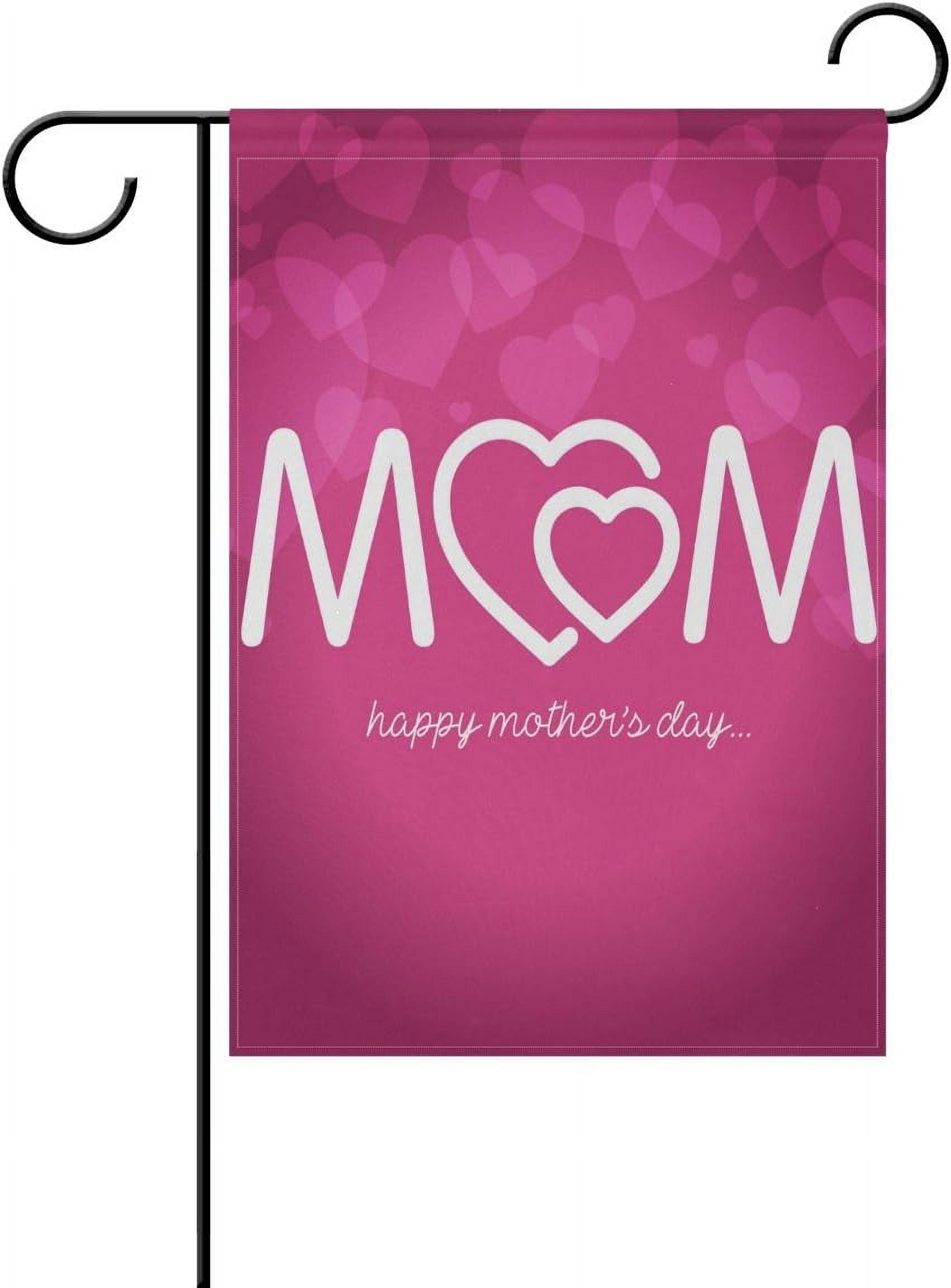 GZHJMY Cooper Girl Love Mom Garden Flag Yard Banner Polyester for Home ...