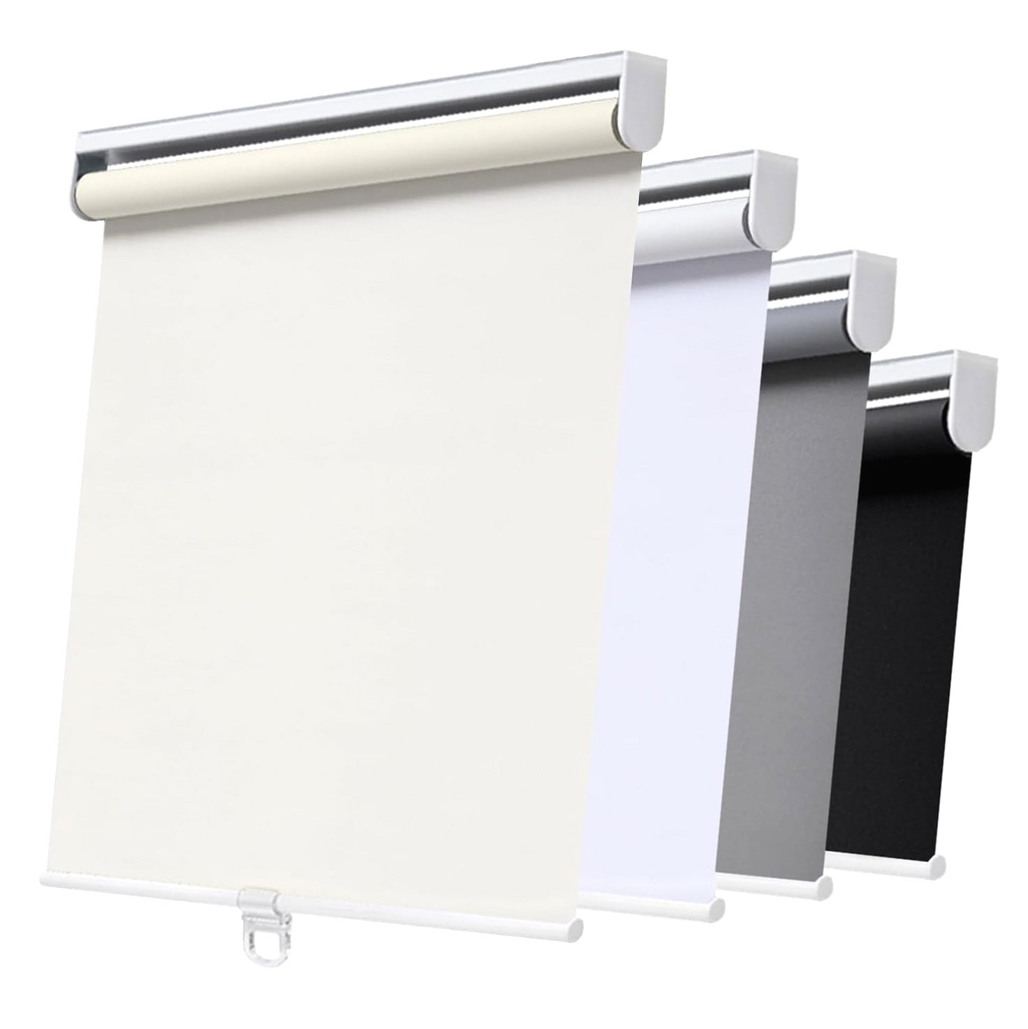 GZHJMY Cordless Roller Shades Blinds for Room Darkening Rolled Shades ...