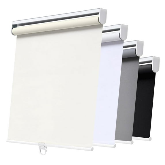 GZHJMY Cordless Roller Shades Blinds for Room Darkening Rolled Shades ...