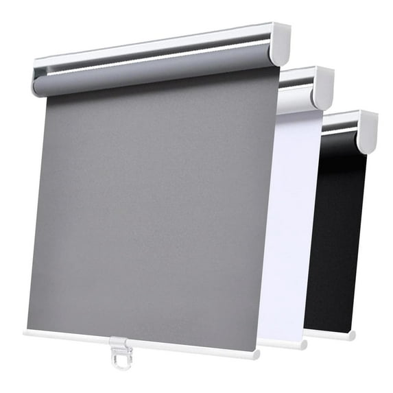 GZHJMY Cordless Roller Shades Blinds for Room Darkening Rolled Shades ...