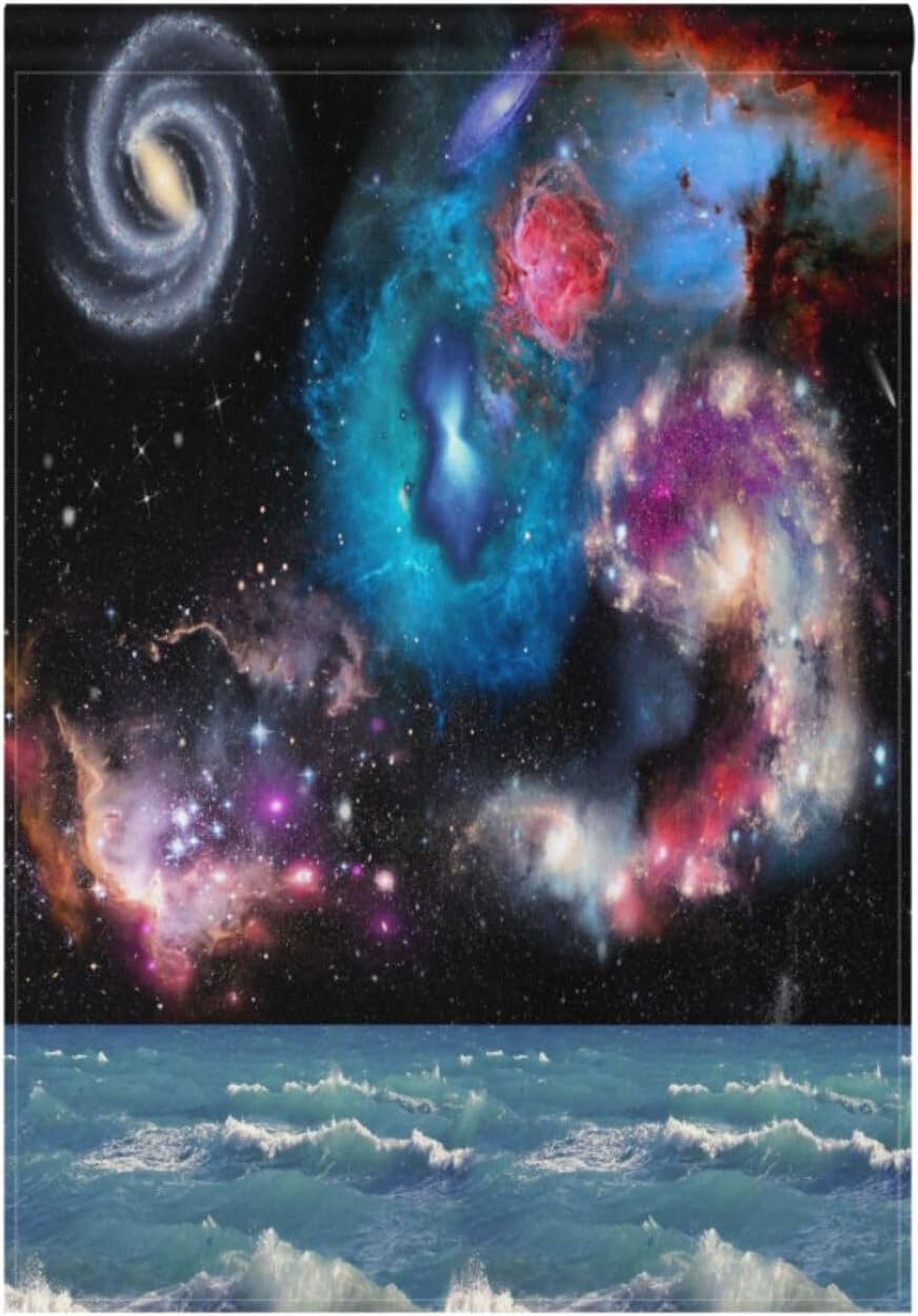 GZHJMY Cosmic Landscape Garden Flag 28 x 40 Inch Vertical Double Sided ...