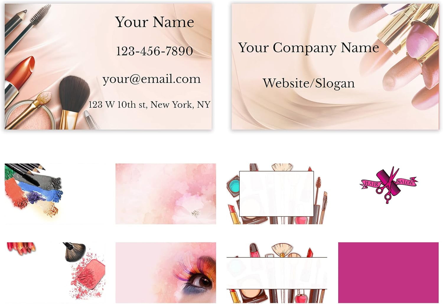 GZHJMY Custom Business Name Cards Upload Your Own Design 2'' x 3.5 ...
