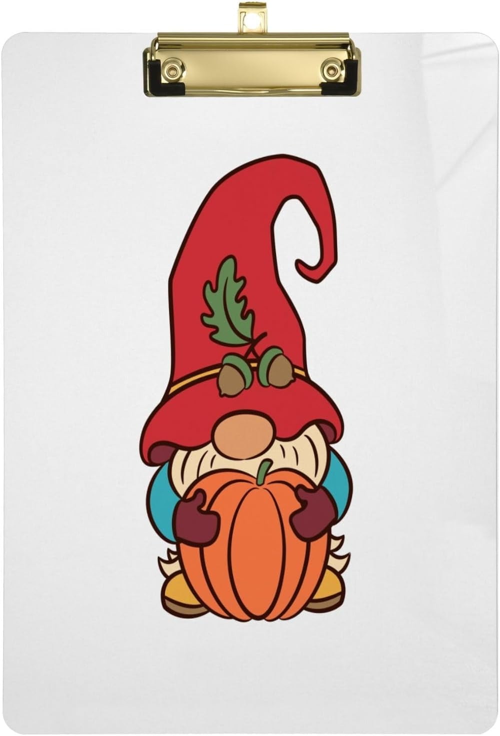 GZHJMY Cute Gnome Christmas Clipboard,Standard A4 Letter Size Hardboard ...