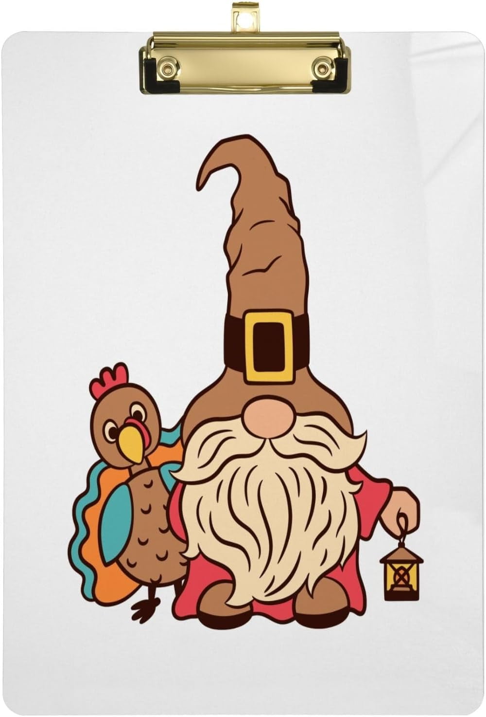 GZHJMY Cute Gnome Christmas Clipboard,Standard A4 Letter Size Hardboard ...
