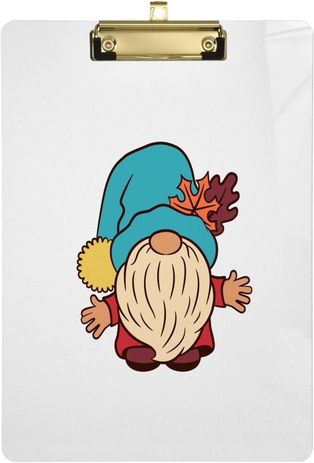 GZHJMY Cute Gnome Christmas Clipboard,Standard A4 Letter Size Hardboard ...