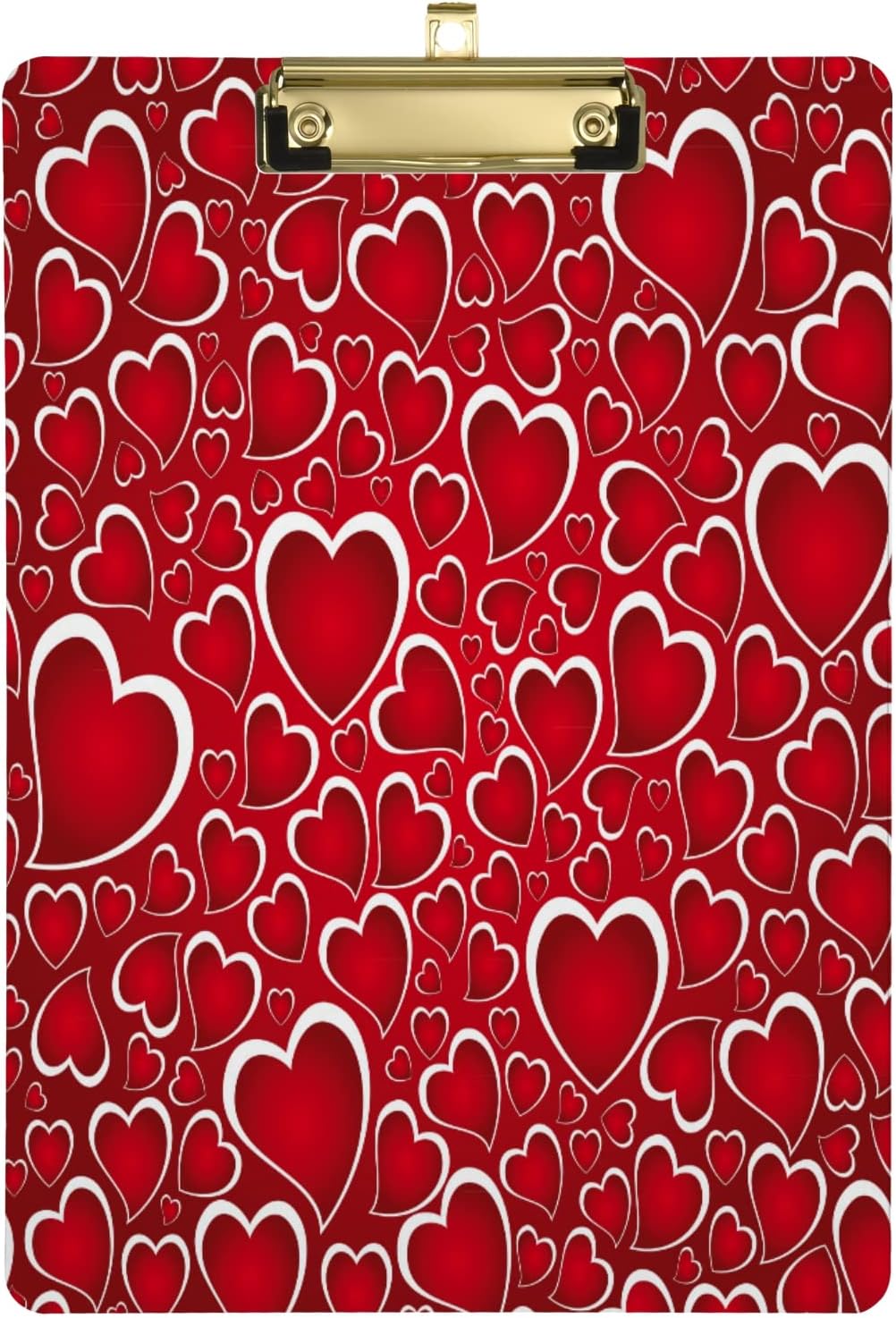 GZHJMY Cute Love Heart Acrylic Clipboard,Fashion Letter A4 Size ...
