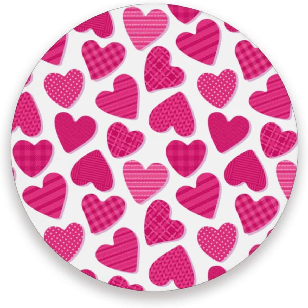 GZHJMY Cute Love Heart Drink Coasters 2PCS,Absorbent Coaster,Marble ...