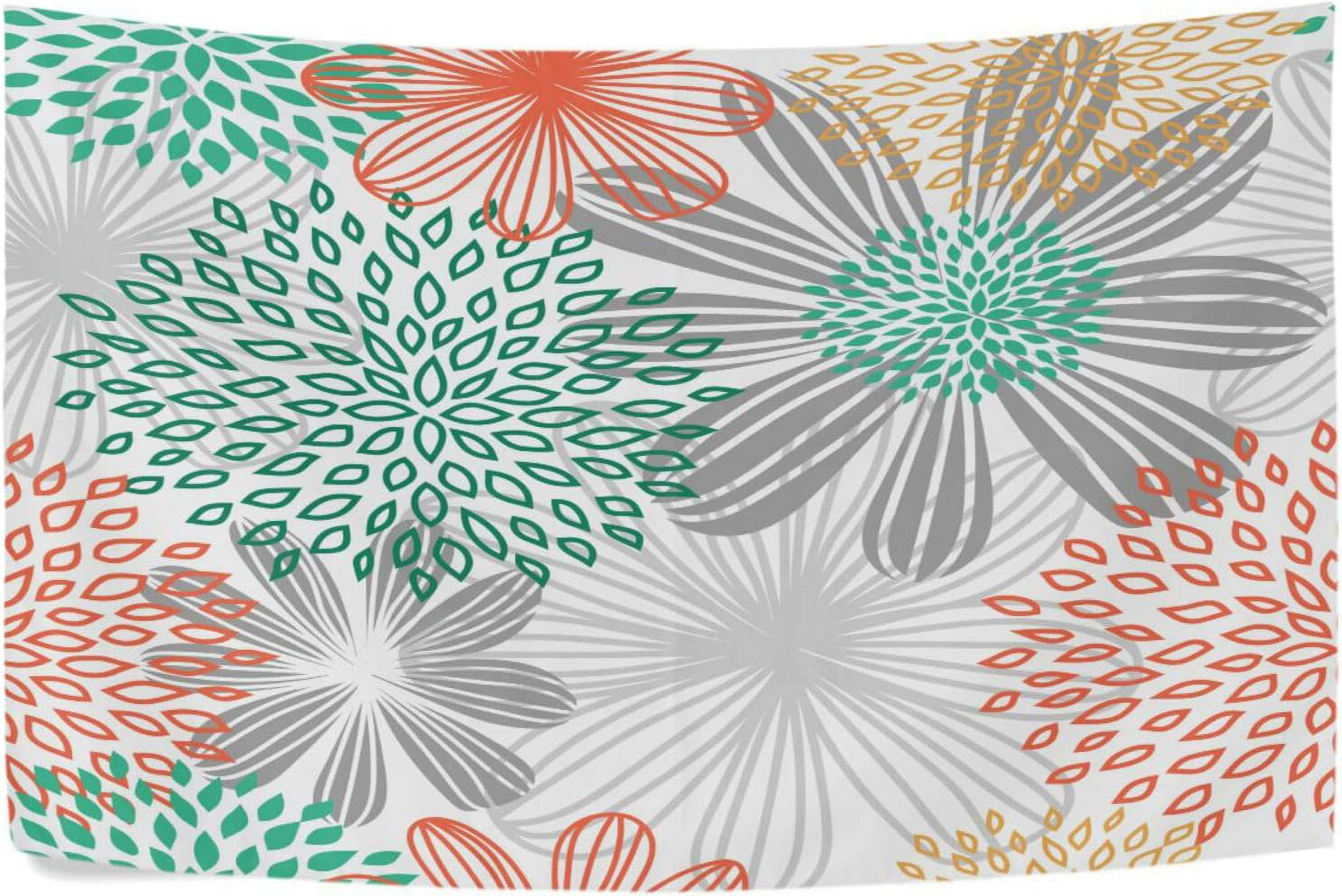 GZHJMY Dahlia Flower Tapestry Aesthetic Tapestry for Bedroom Colorful ...