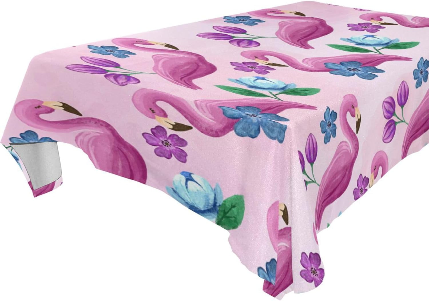 GZHJMY Daisy Flower Tablecloth, Rectangle Waterproof Washable Polyester ...