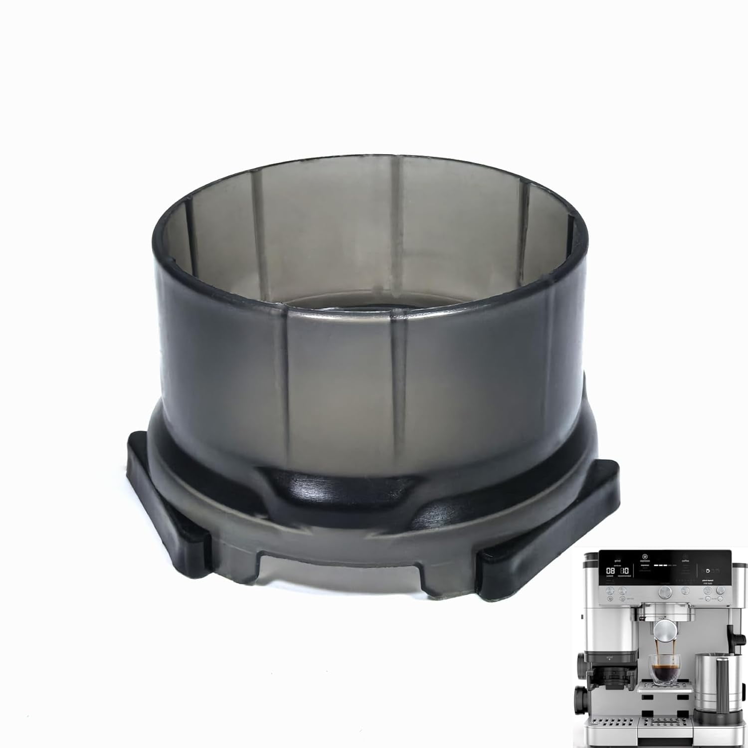 GZHJMY Dosing Funnel for Luxe Cafe Accessories, Plastic Replacement Portalter Funnel for Luxe ...