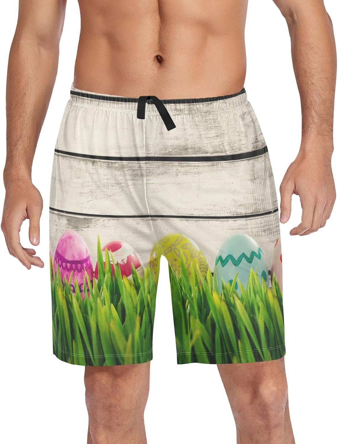 GZHJMY Easter Pajama Shorts for Men Pjs Bottoms Sleep Shorts Lounge ...