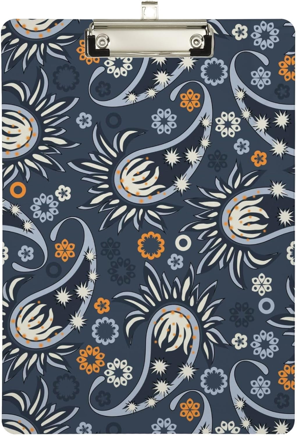 GZHJMY Ethnic Paisley Flowers Clipboard Classrooms Office Clipboard A4 ...