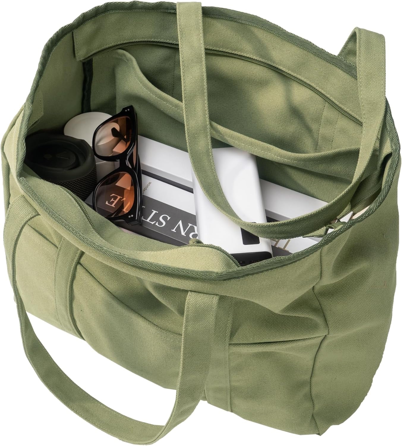 GZHJMY Extra Large Canvas Tote Bag for Women Men, Utility Work Tote ...