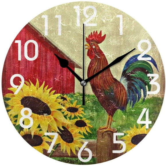 Rooster Wall Clocks