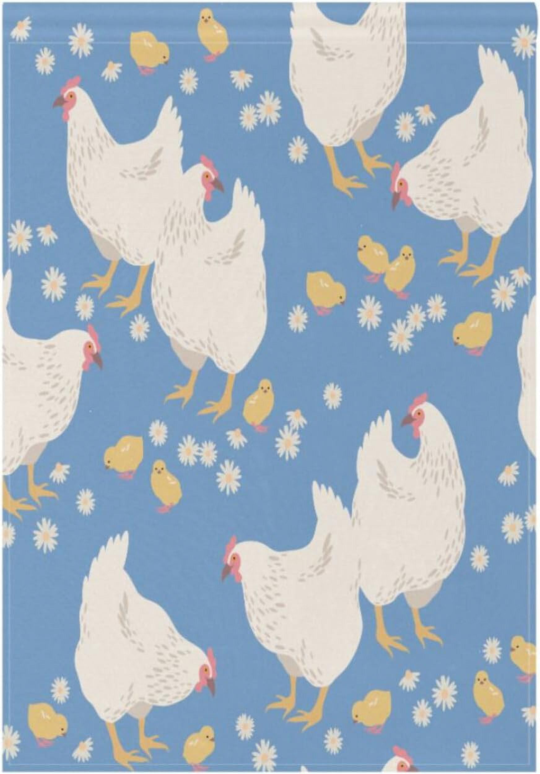 GZHJMY Farm Poultry Chicken Garden Flag 12 x 18 Inch Vertical Double ...