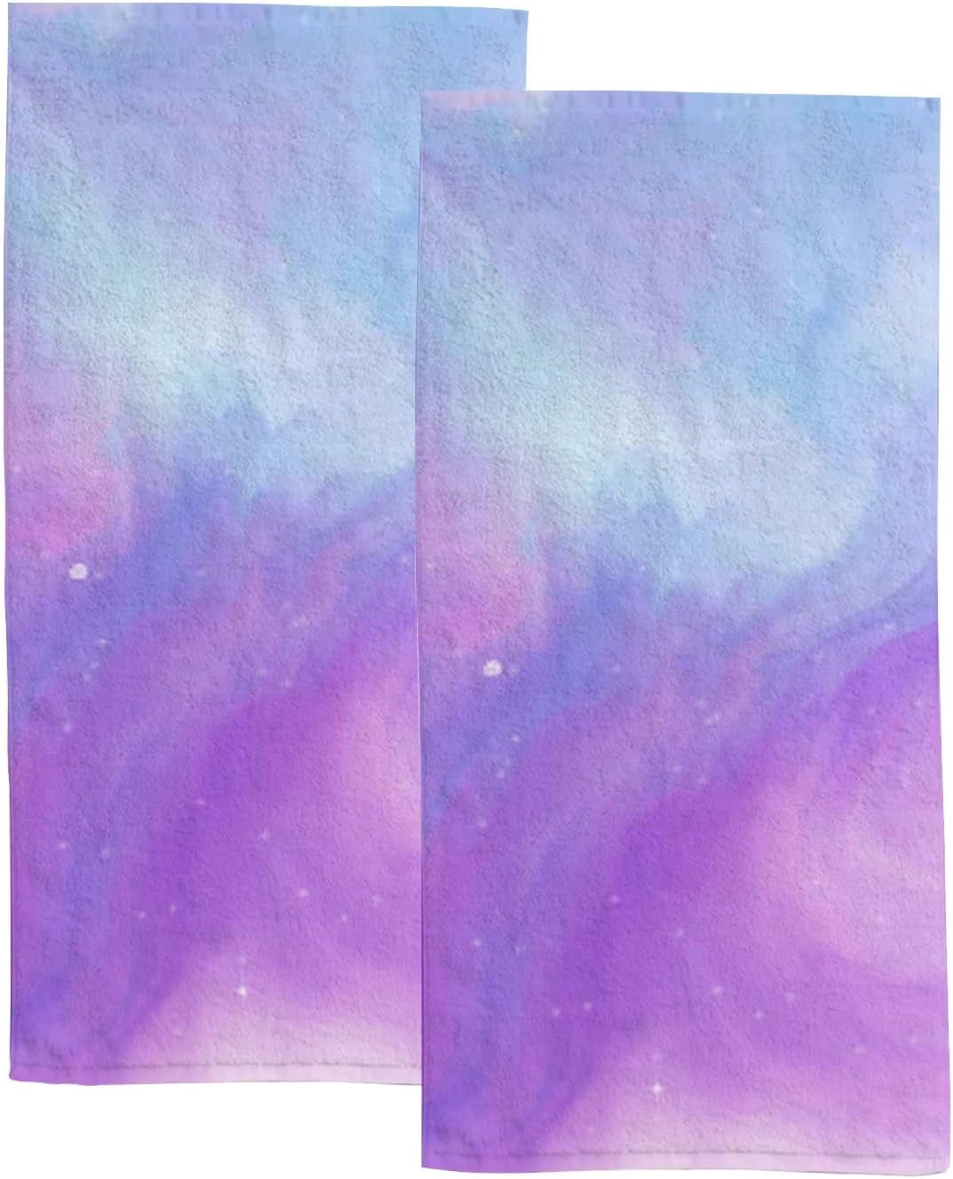 GZHJMY Fingertip Hand Towels, 2 Pack Pcs Pastel Color Abstract ...