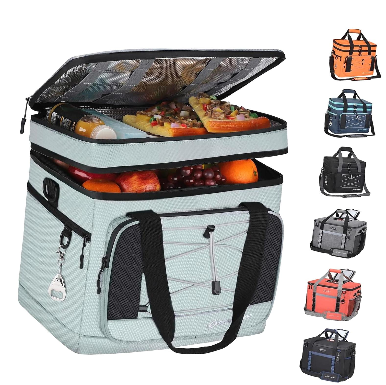 GZHJMY Flexible Cooler Tote,Foldable Soft-Sided Ice Chest,24/30/60/75 ...