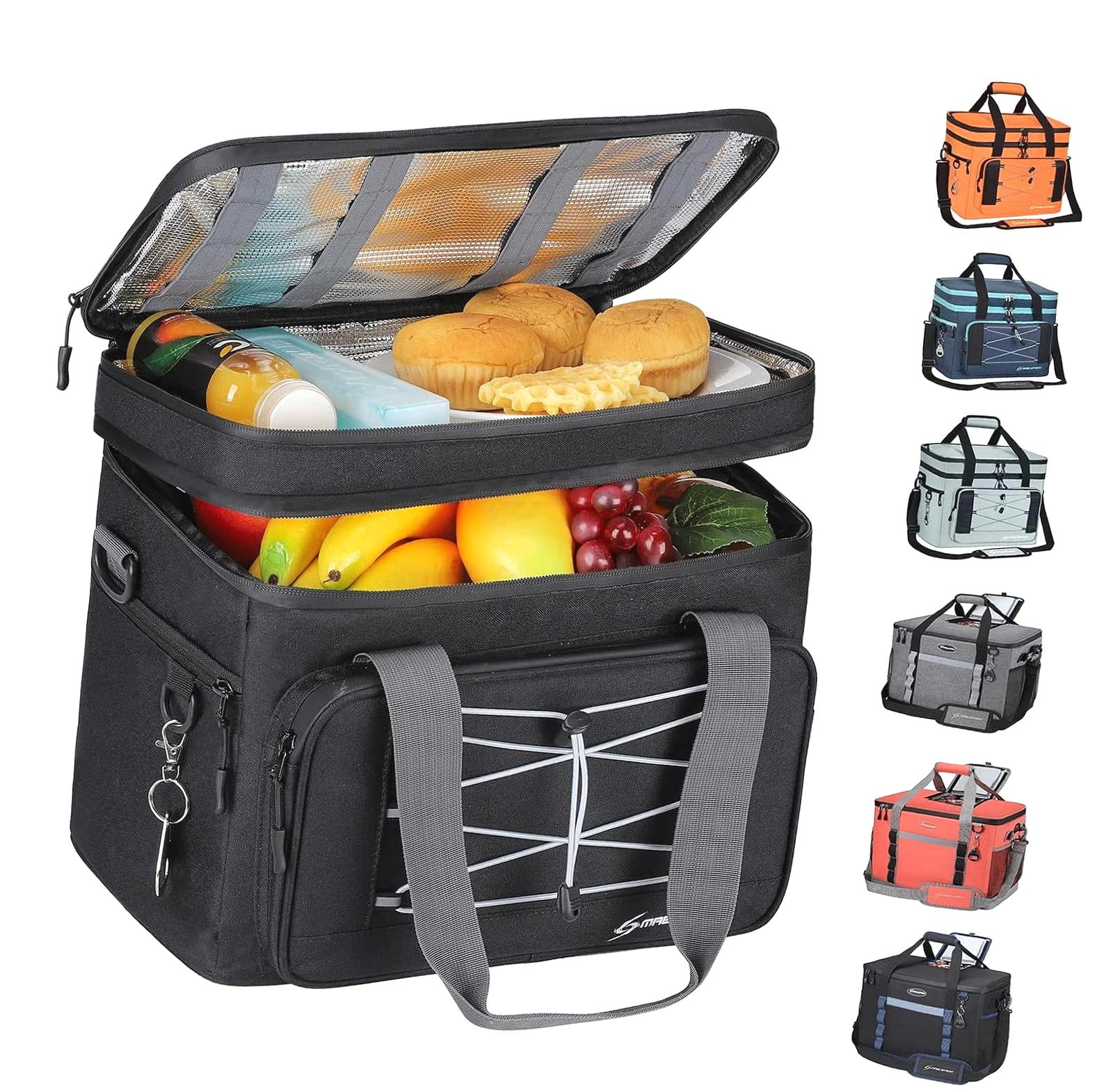 GZHJMY Flexible Cooler Tote,Foldable Soft-Sided Ice Chest,24/30/60/75 ...
