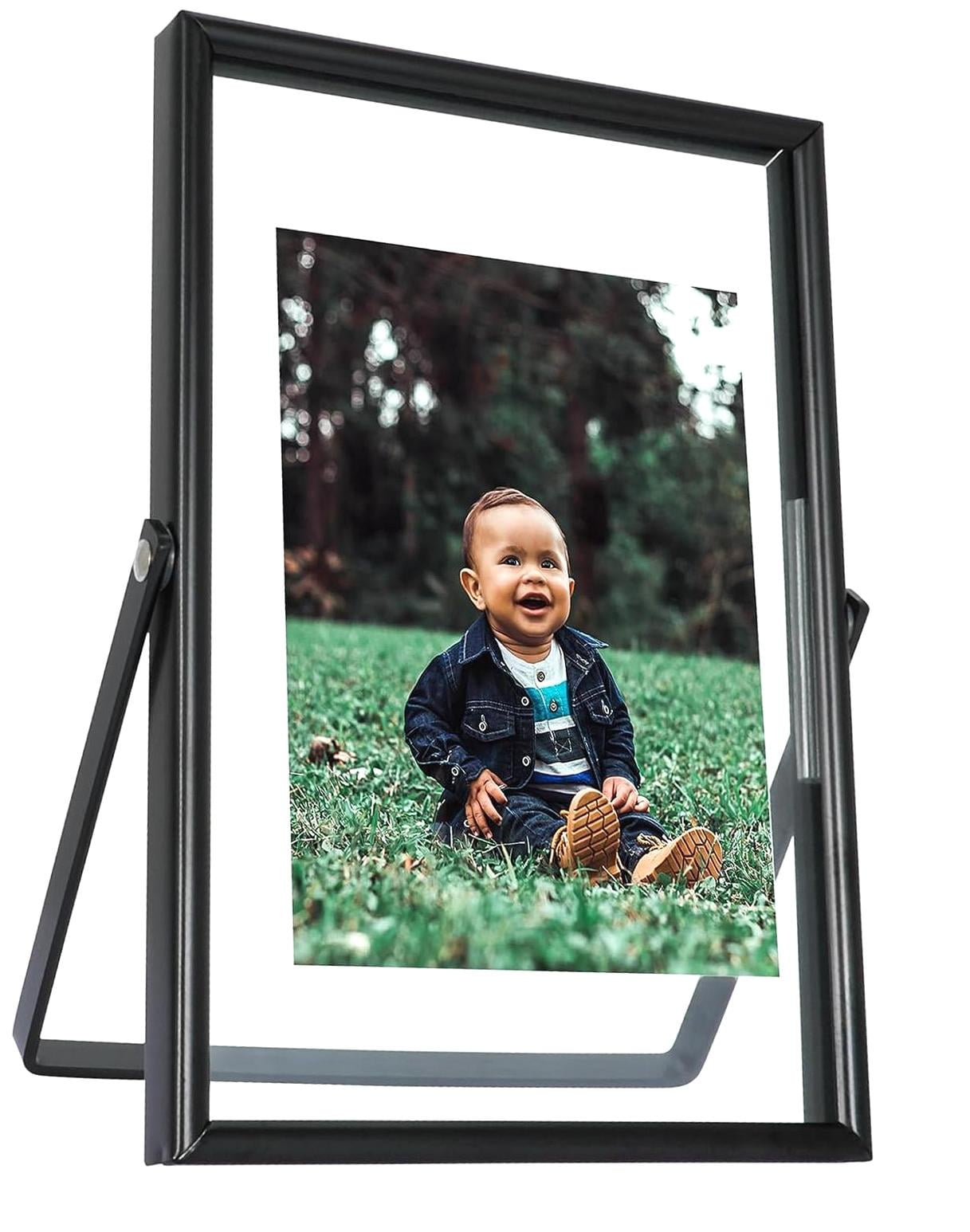 GZHJMY Floating Frame (4"x6",Vertical), For Pictures 3.5x5, 2x3, 1x2 ...