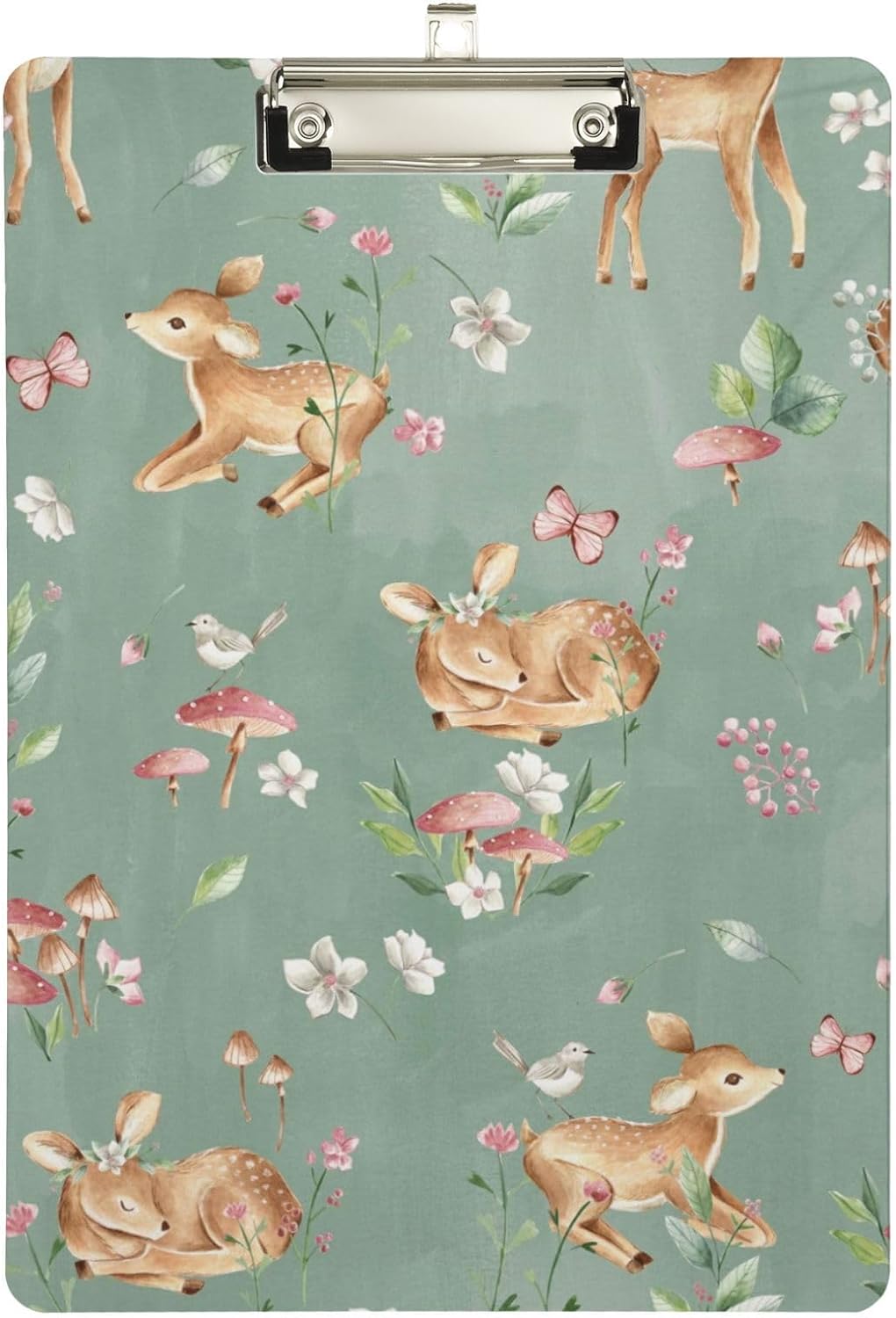 GZHJMY Forest Animal Deer Clipboard Classrooms Office Clipboard A4 ...
