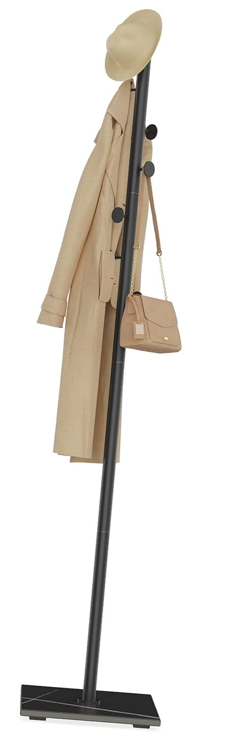 GZHJMY Freestanding, Small Standing Coat Tree with Heavy Slab Base ...