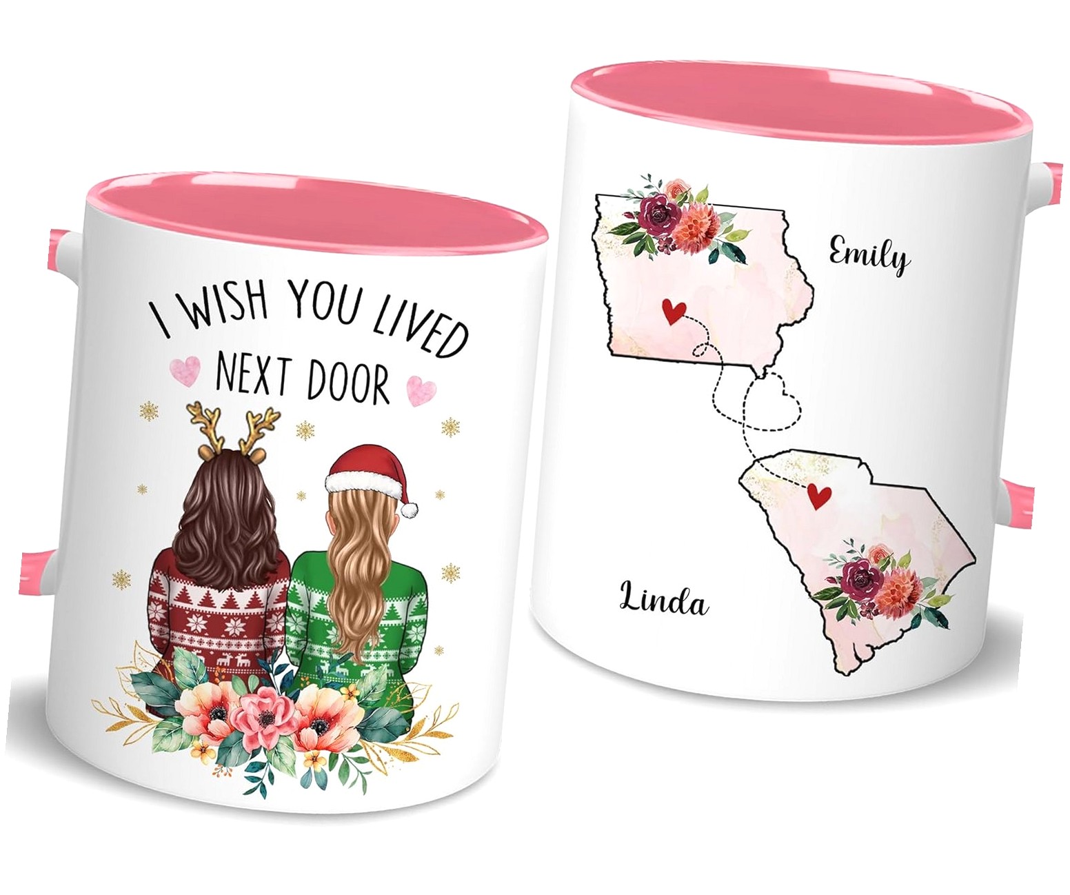 GZHJMY Friend Cup Christmas, Birthday Friend, Bestie, Sister, BFF Mug ...