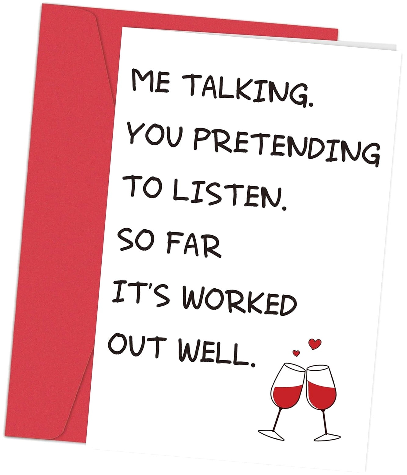GZHJMY Funny Anniversary Card for Partner, Humorous Anniversary Card ...