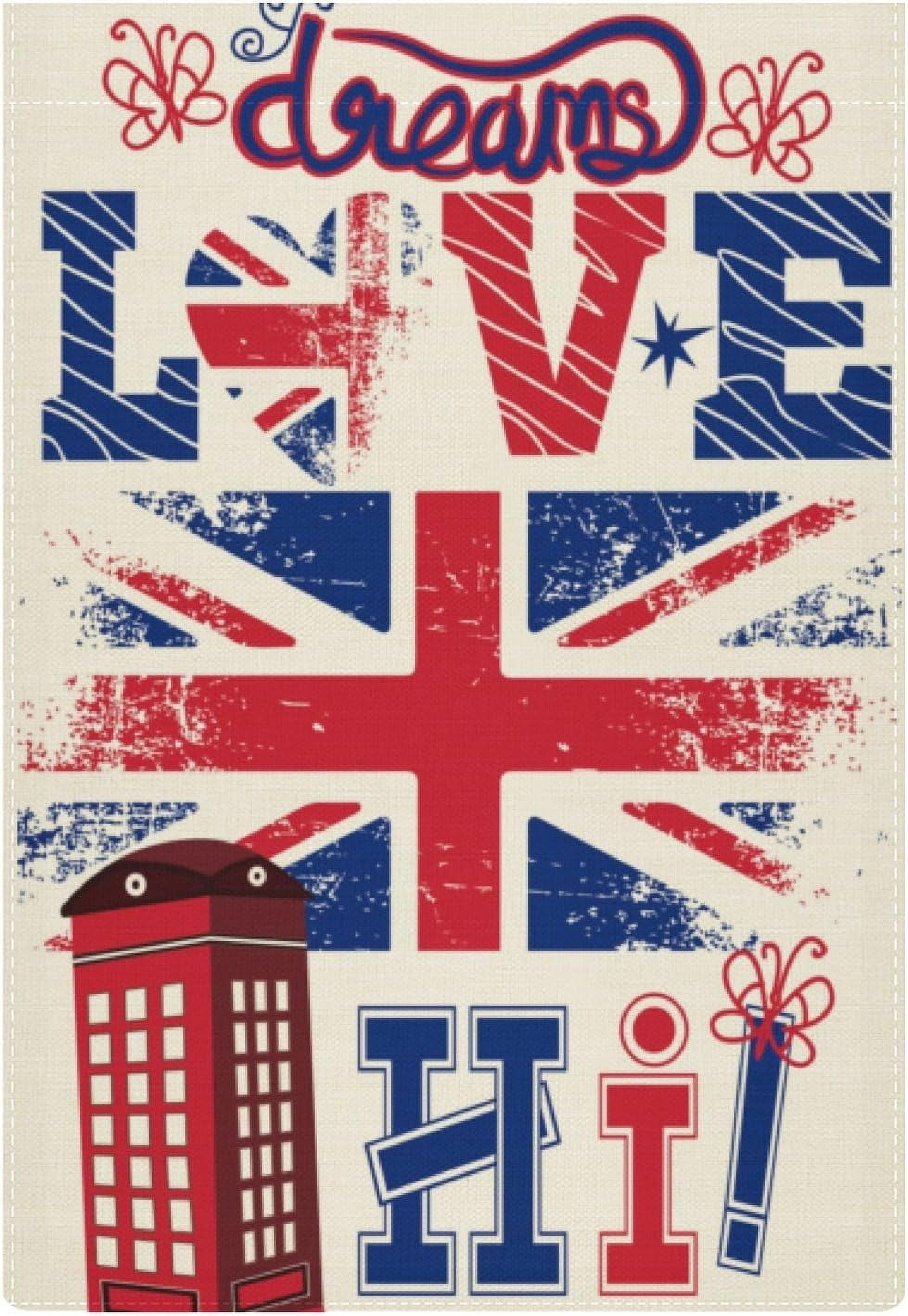 GZHJMY Garden Flag Double Sided Lovely Cute Flowers, Fade Resistant ...