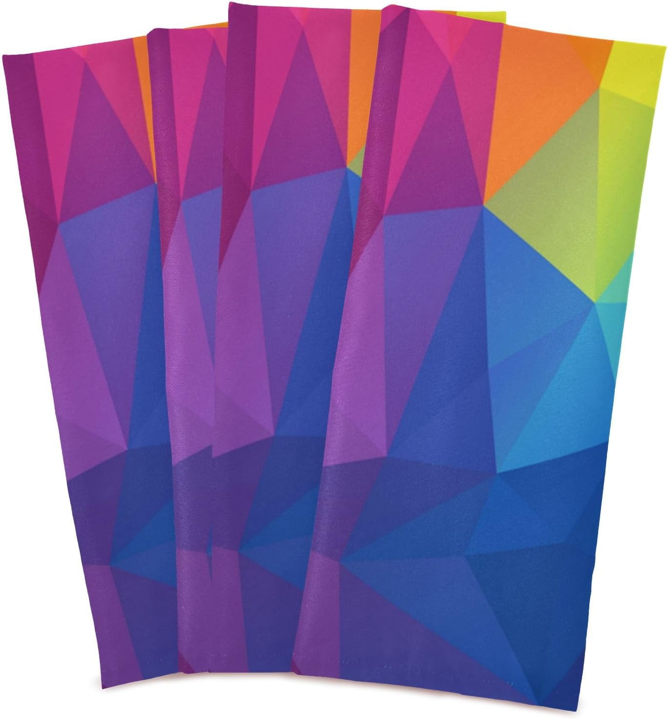 GZHJMY Geometric Rainbow Kitchen Towel, Dish Towels Quick Drying Tea ...