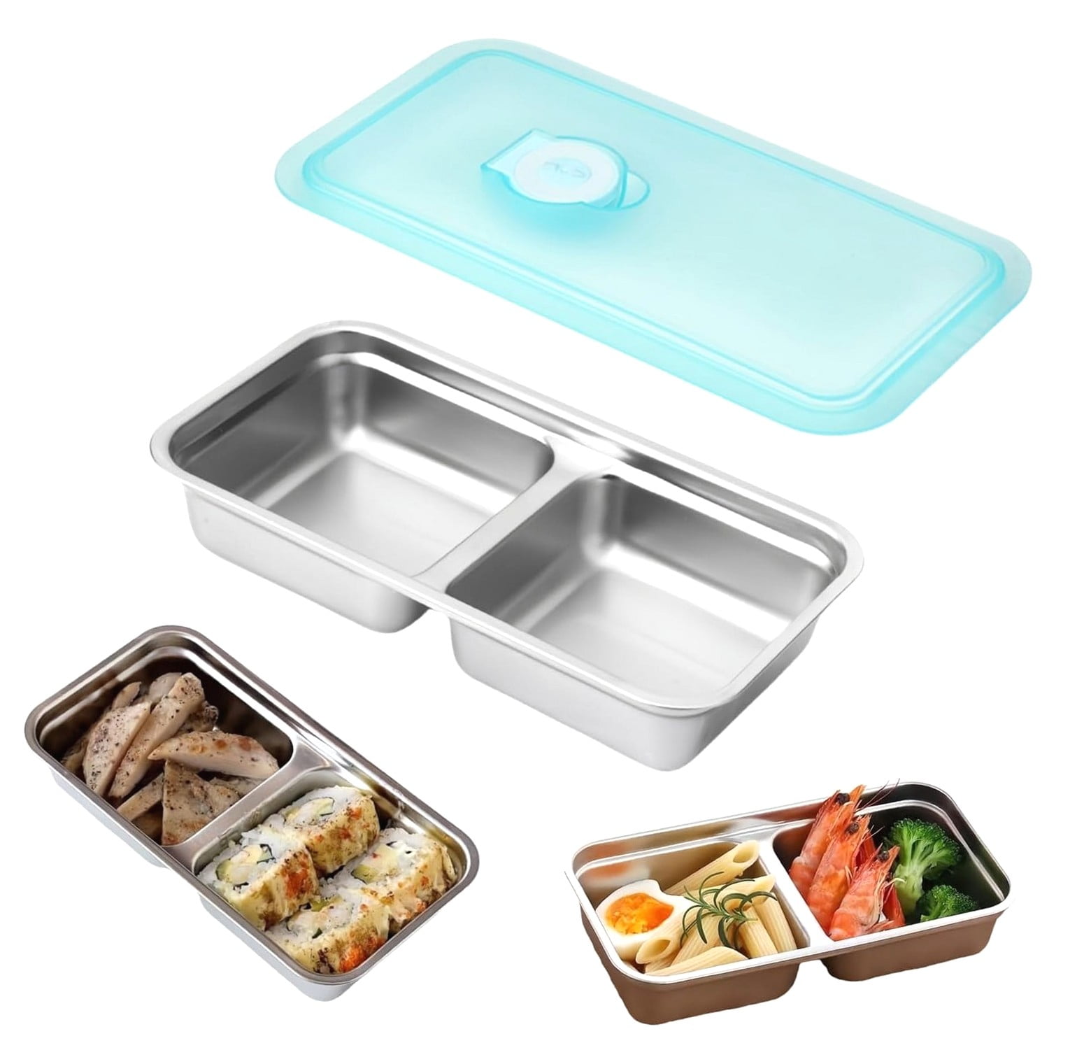 GZHJMY Grab and Go Snack Containers Steel, Snack Condiment Containers ...