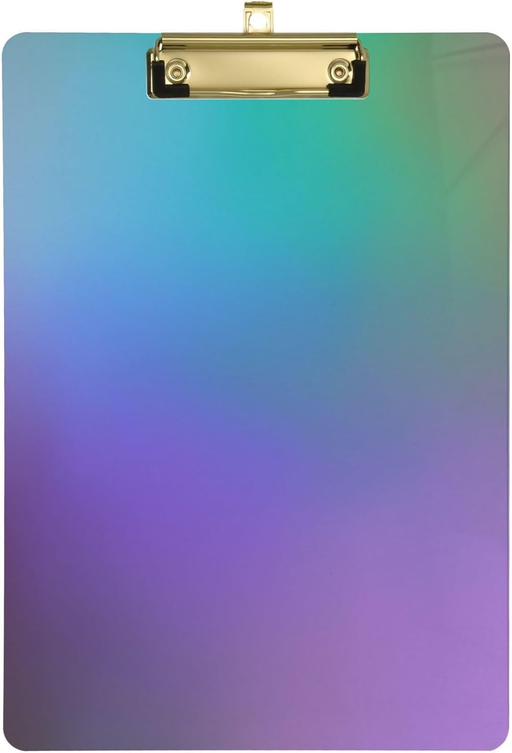 GZHJMY Gradient Colors Clipboard,Standard A4 Letter Size Hardboard ...