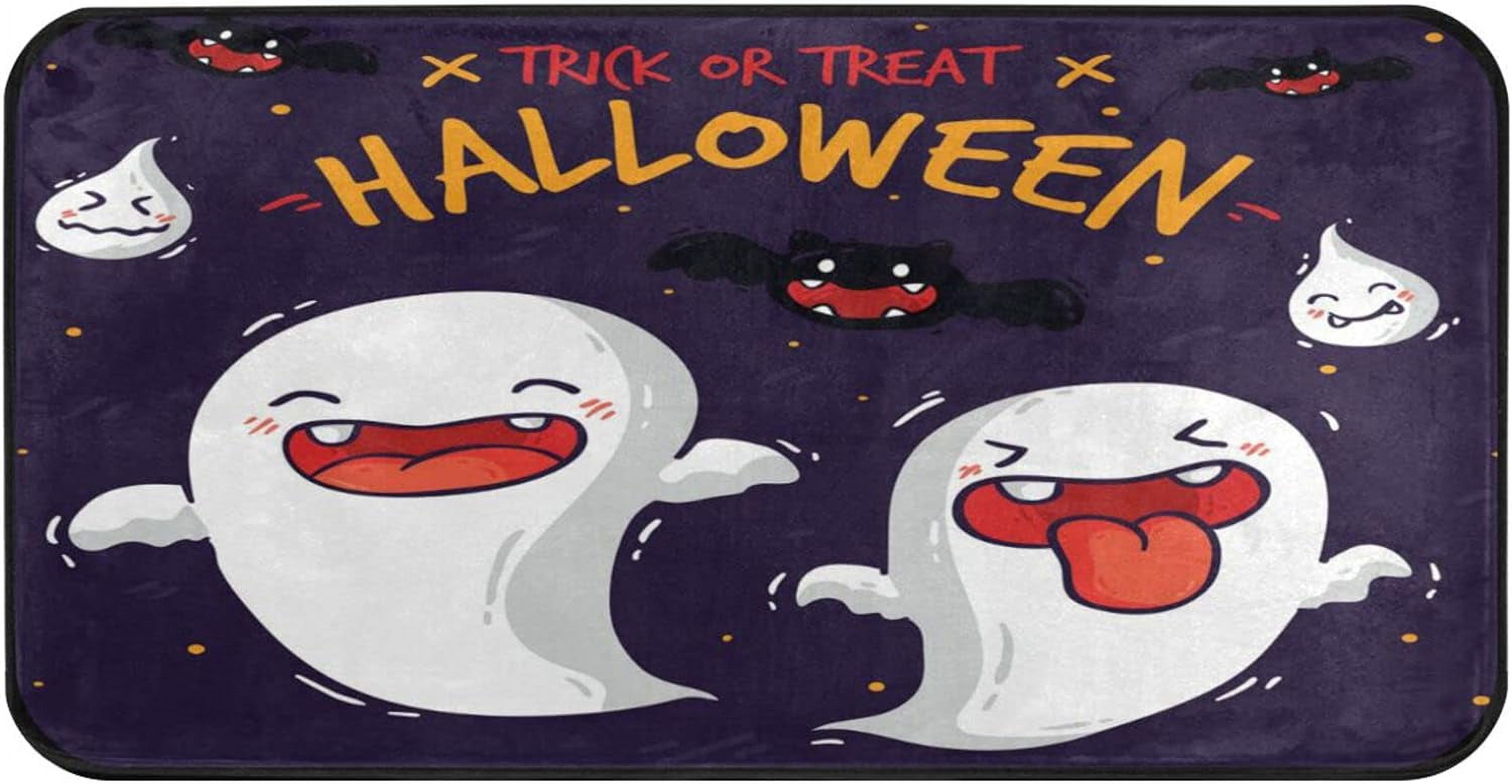 GZHJMY Halloween Cute Elf Kitchen Mats, Anti Fatigue Standing Mat for ...