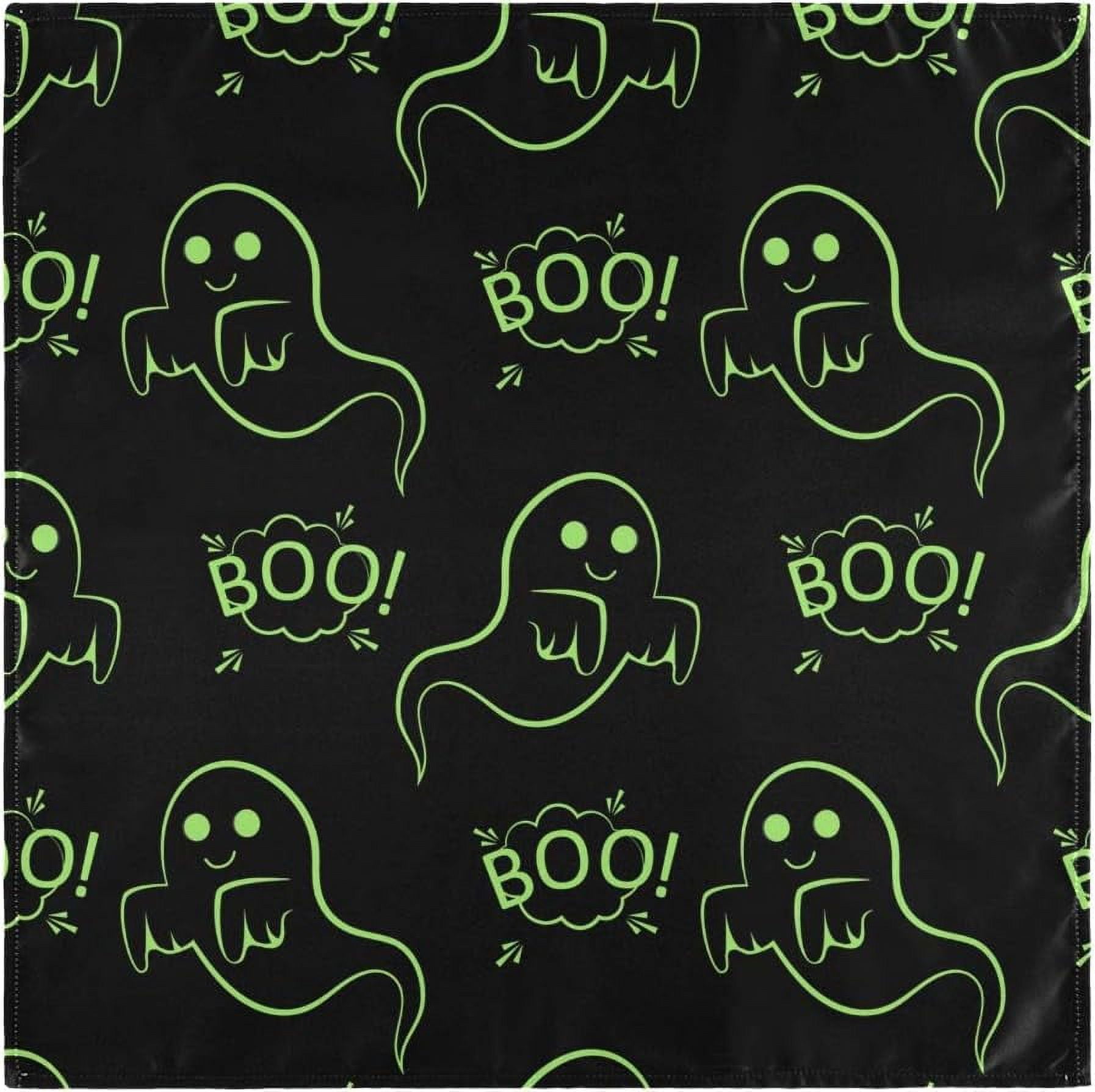 GZHJMY Halloween Ghost Cloth Dinner Napkins Everyday Use 20" × 20" Home ...