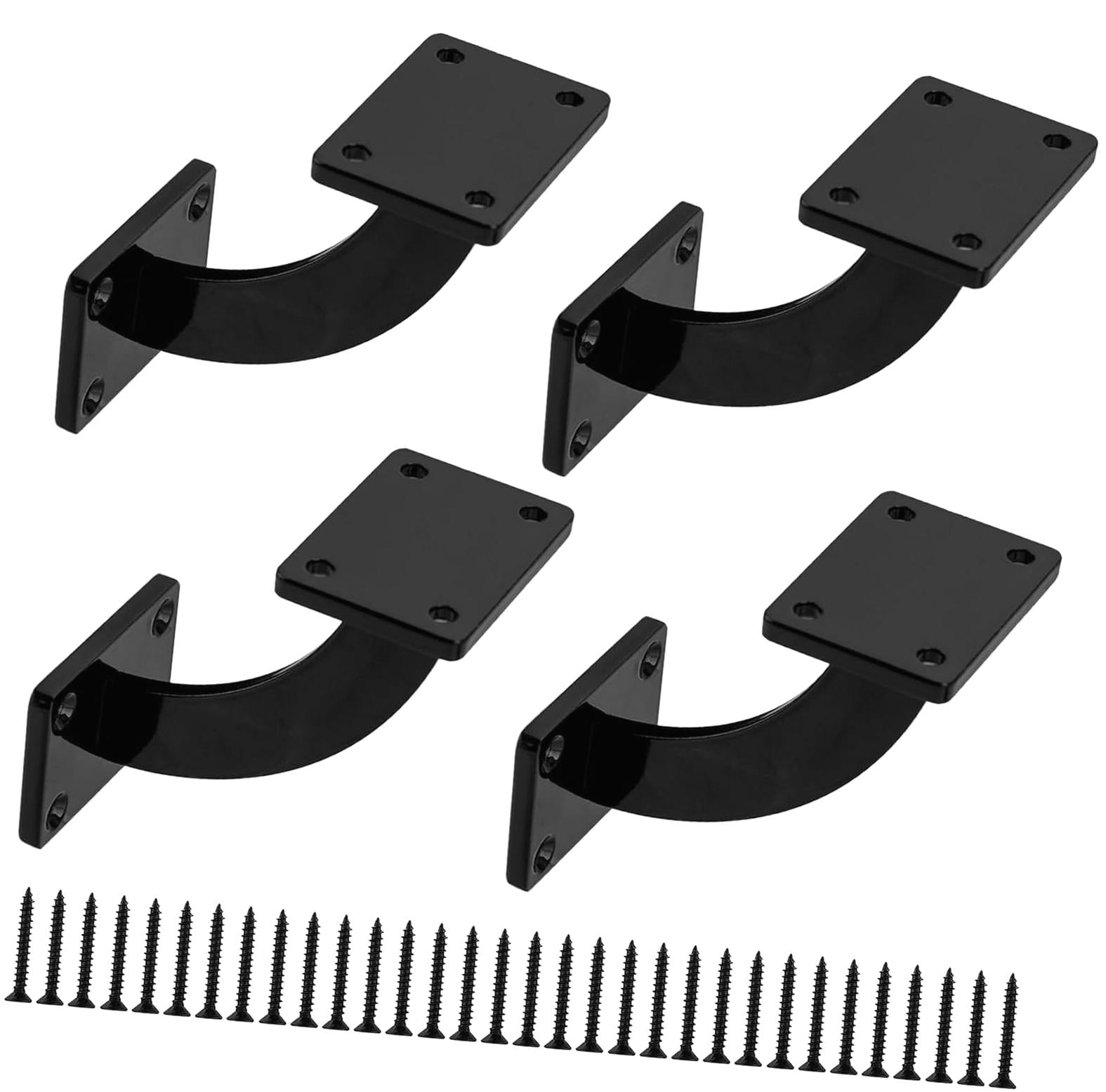 GZHJMY Handrail Brackets, 4 Pcs Hand Rail Brackets, Square Base ...