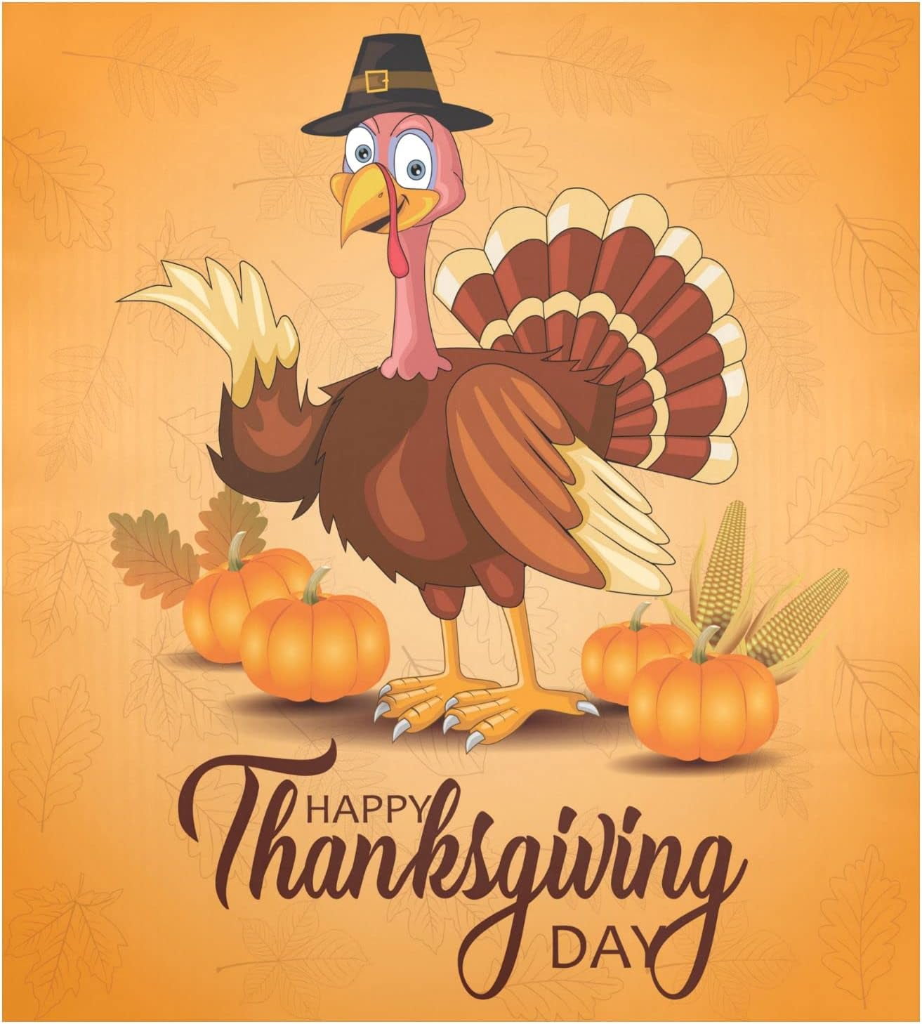 GZHJMY Happy Thanksgiving Day Funny Turkey Bird Pumpkin Dishwasher ...