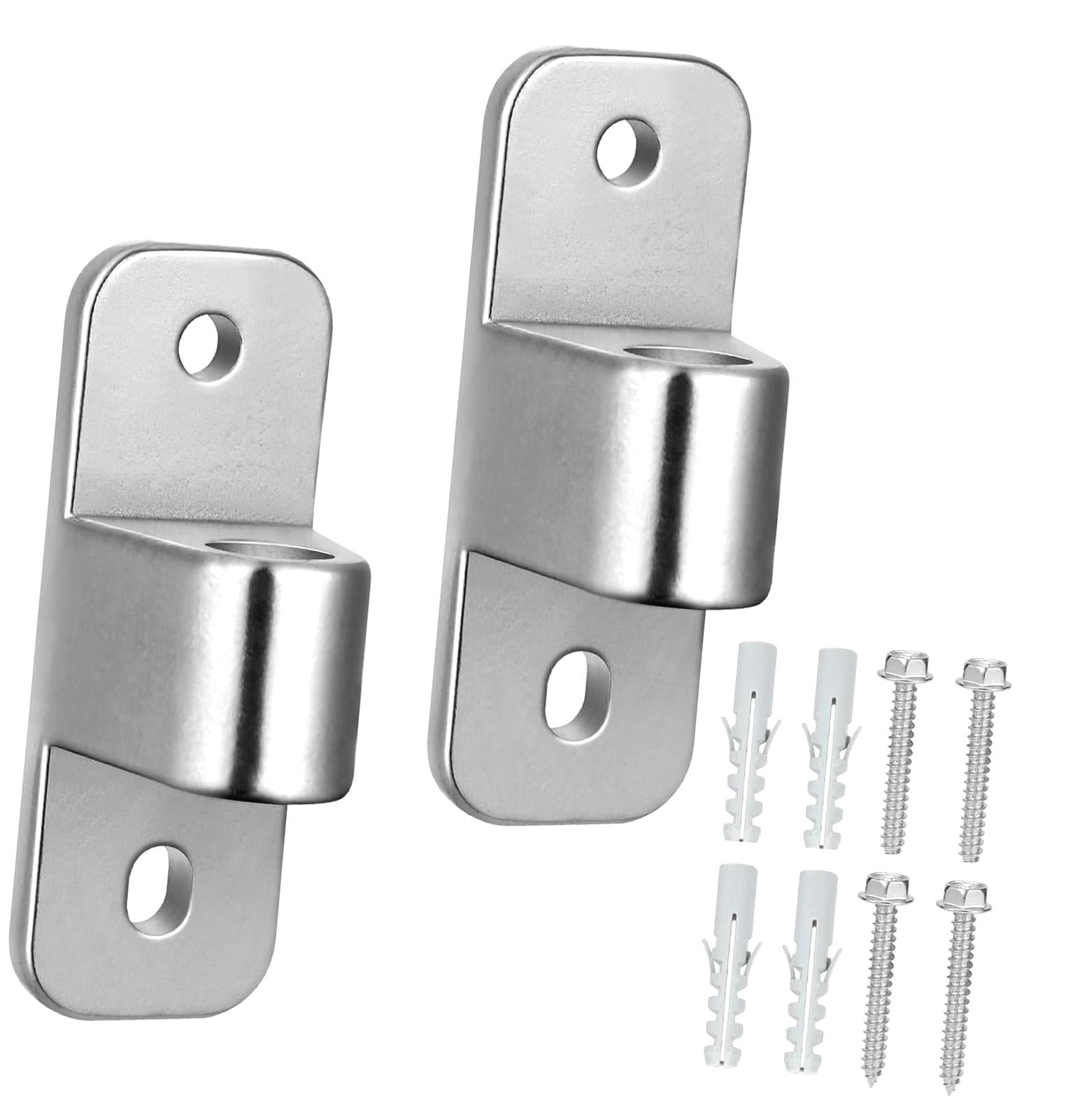 GZHJMY Heavy-Duty 304 Stainless Steel Gate Hinges (2 Pack) - Weather ...