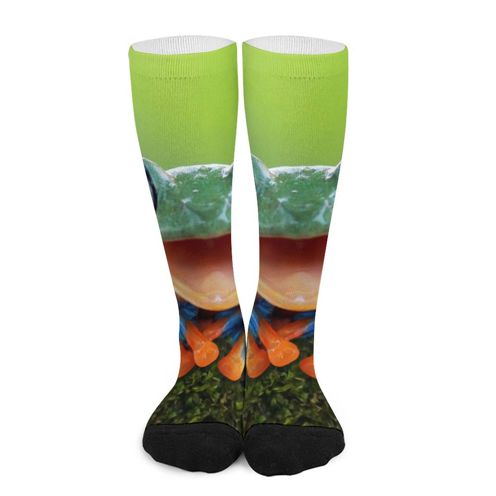 GZHJMY High Elasticity Compression Socks for Adult, Frog Tree Flying ...