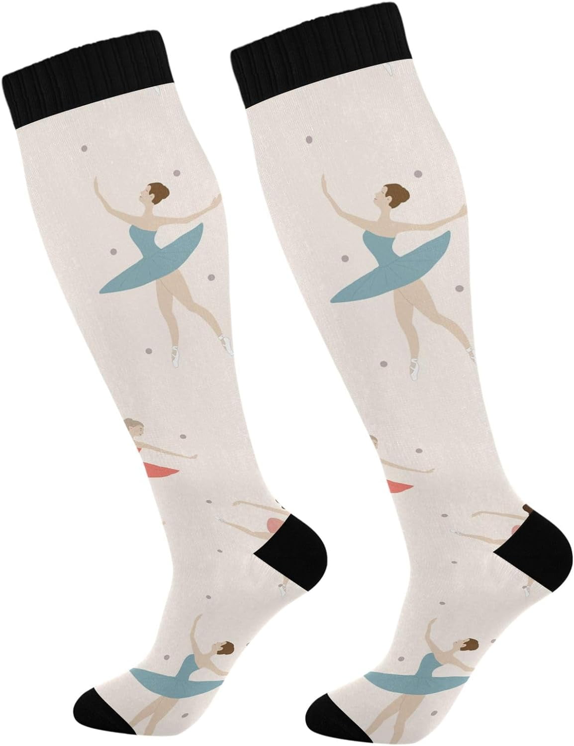 GZHJMY High Elasticity Compression Socks, High Knee Socks Adult ...