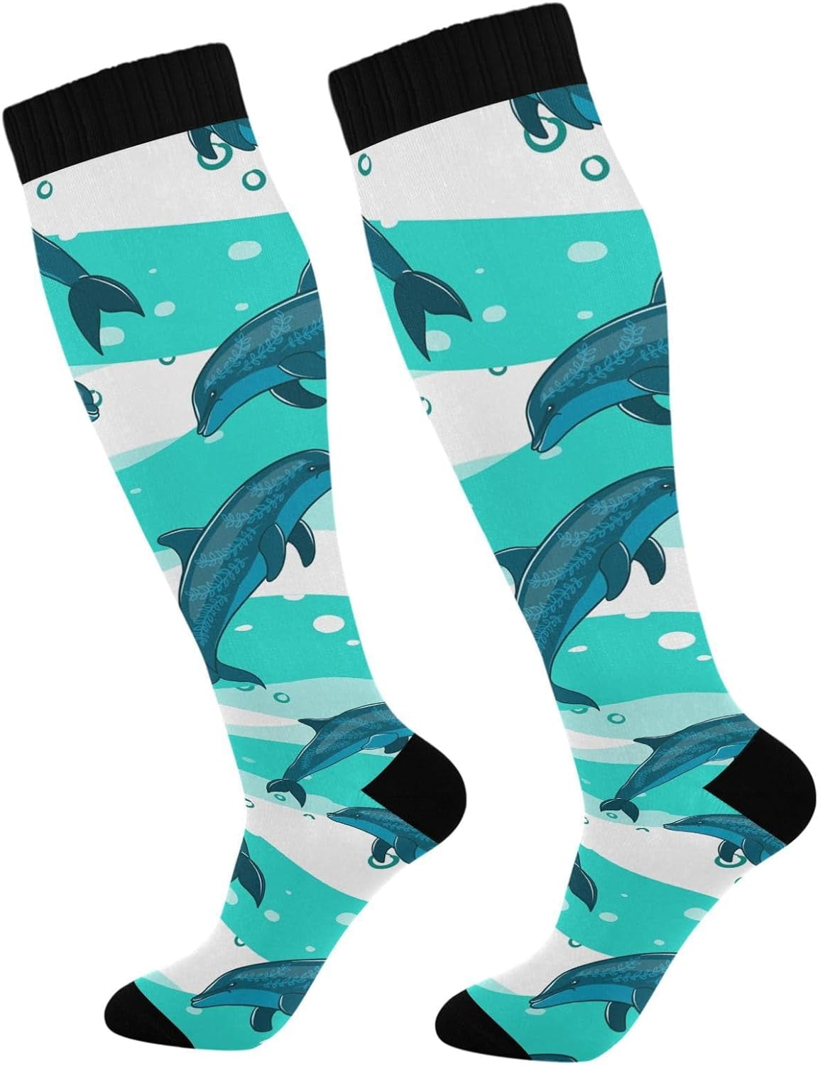 GZHJMY High Elasticity Compression Socks, High Knee Socks Adult ...